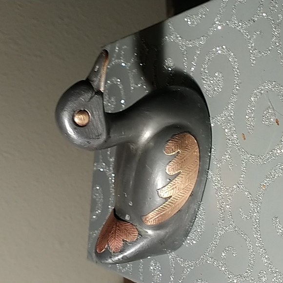 Other | Vintage 7s Pewter And Brass Duck Paperweight | Poshmark